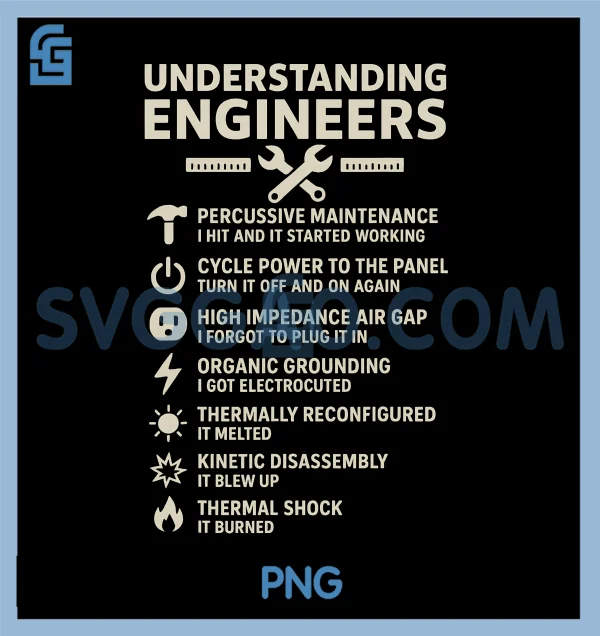 Engineer Funny PNG, Professional a STEM Grad PNG – SVGGAO