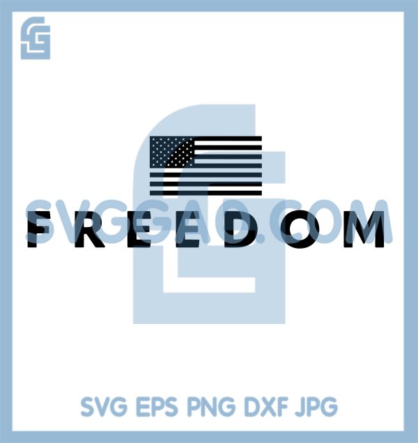Freedom USA Flag SVG, Distressed American Flag SVG – SVGGAO