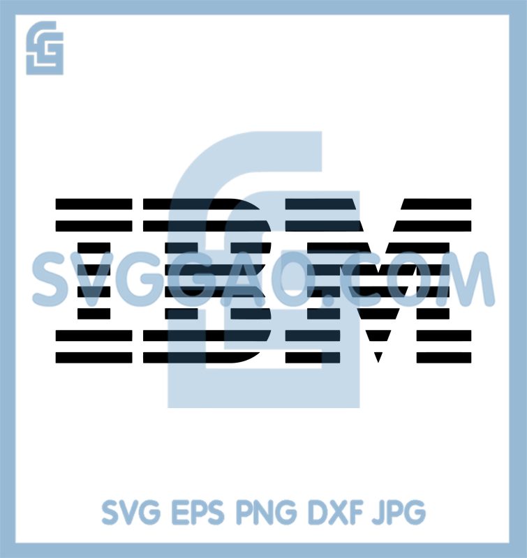 Ibm Logo Vector SVG, IBM Logo Transparent SVG – SVGGAO