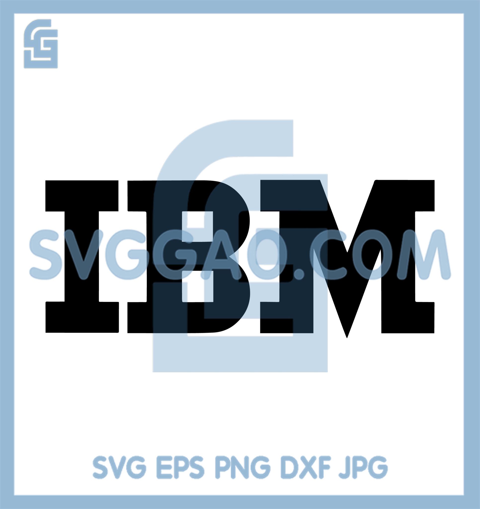 IBM Vector SVG, IBM Logo SVG – SVGGAO