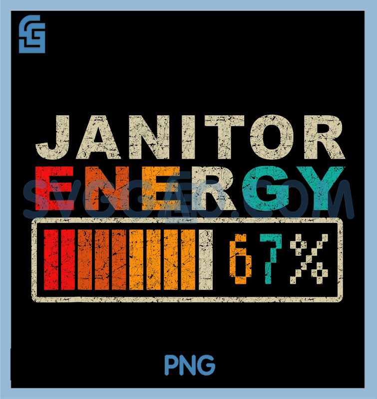 Janitor Energy 67 PNG, Percent Funny Six Seven PNG, Meme Job Humor PNG ...