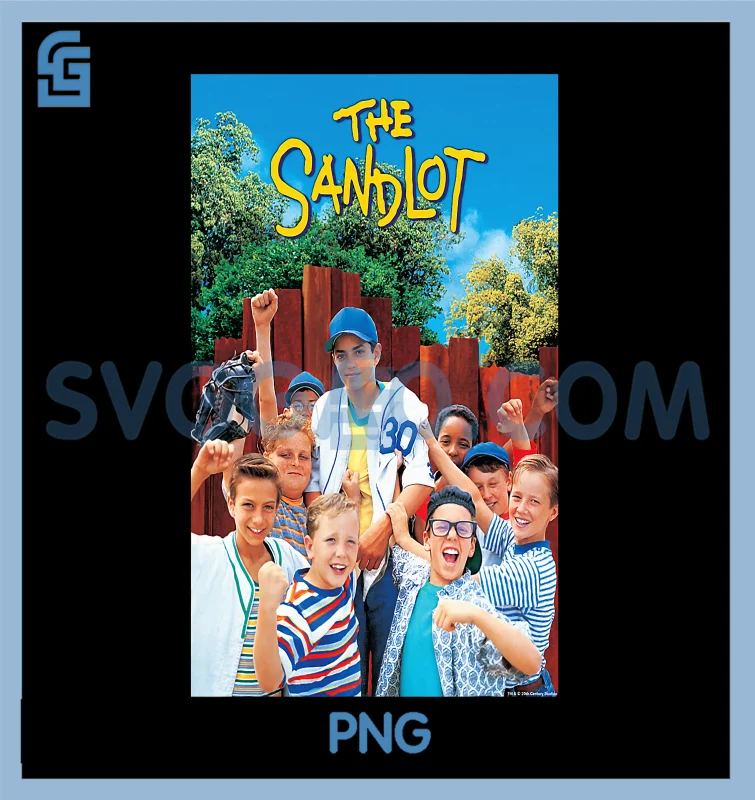 The Sandlot Baseball PNG, Team Official 1993 Movie PNG