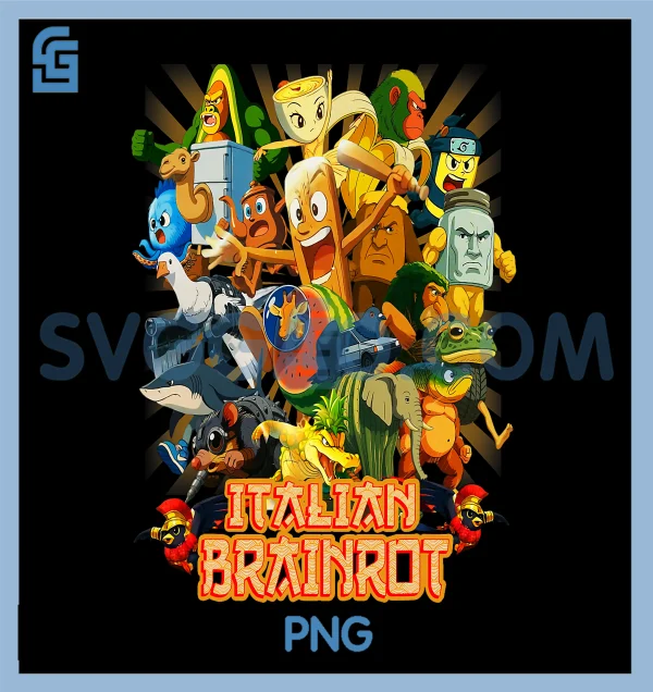 All Brainrot Italian PNG, Anime Cute Friends PNG – SVGGAO