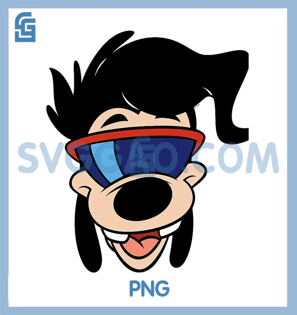 Disney A Goofy Movie PNG, 30th Anniversary Powerline Max Big Face PNG ...