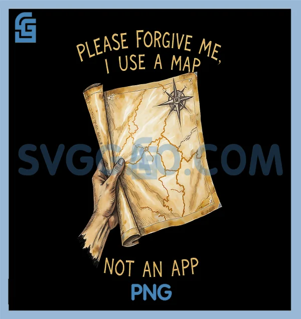 Navigation Meme PNG, Vintage Map Direction Retro Travel PNG