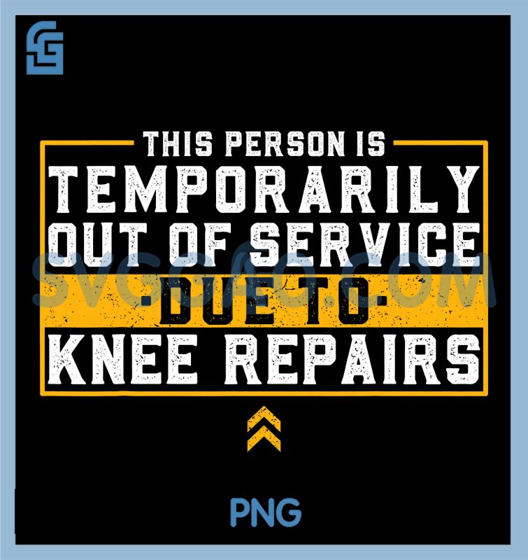 Post OP Knee Replacement PNG, Funny Broken Knee Surgery Recovery PNG ...