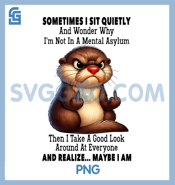 Sometimes I Sit Quietly And Wonder PNG, Why I’m Not in A Mental PNG ...