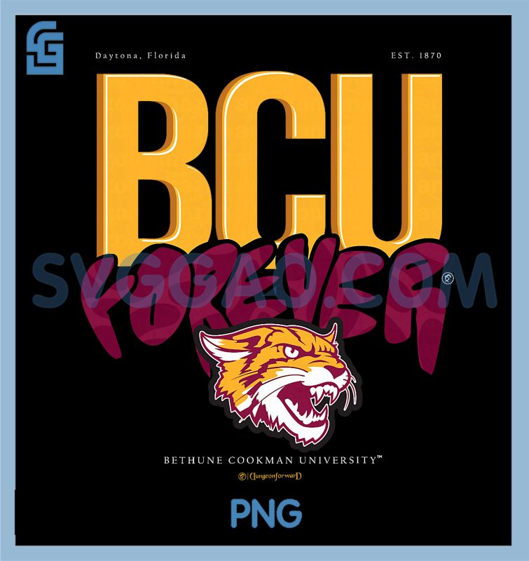 The Yard Bethune Cookman PNG, University BCU Forever HBCU PNG