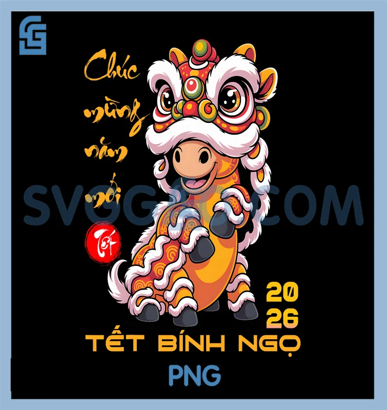 TET Binh NGO Vietnamese PNG, Chuc Mung NAM Moi 2026 PNG