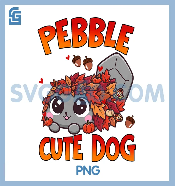 Pebble Cute Dog PNG, I'm Just Pebble PNG
