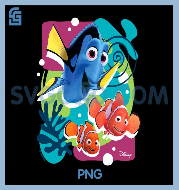 Finding Nemo PNG, Dory Marlin Nemo Group PNG – SVGGAO