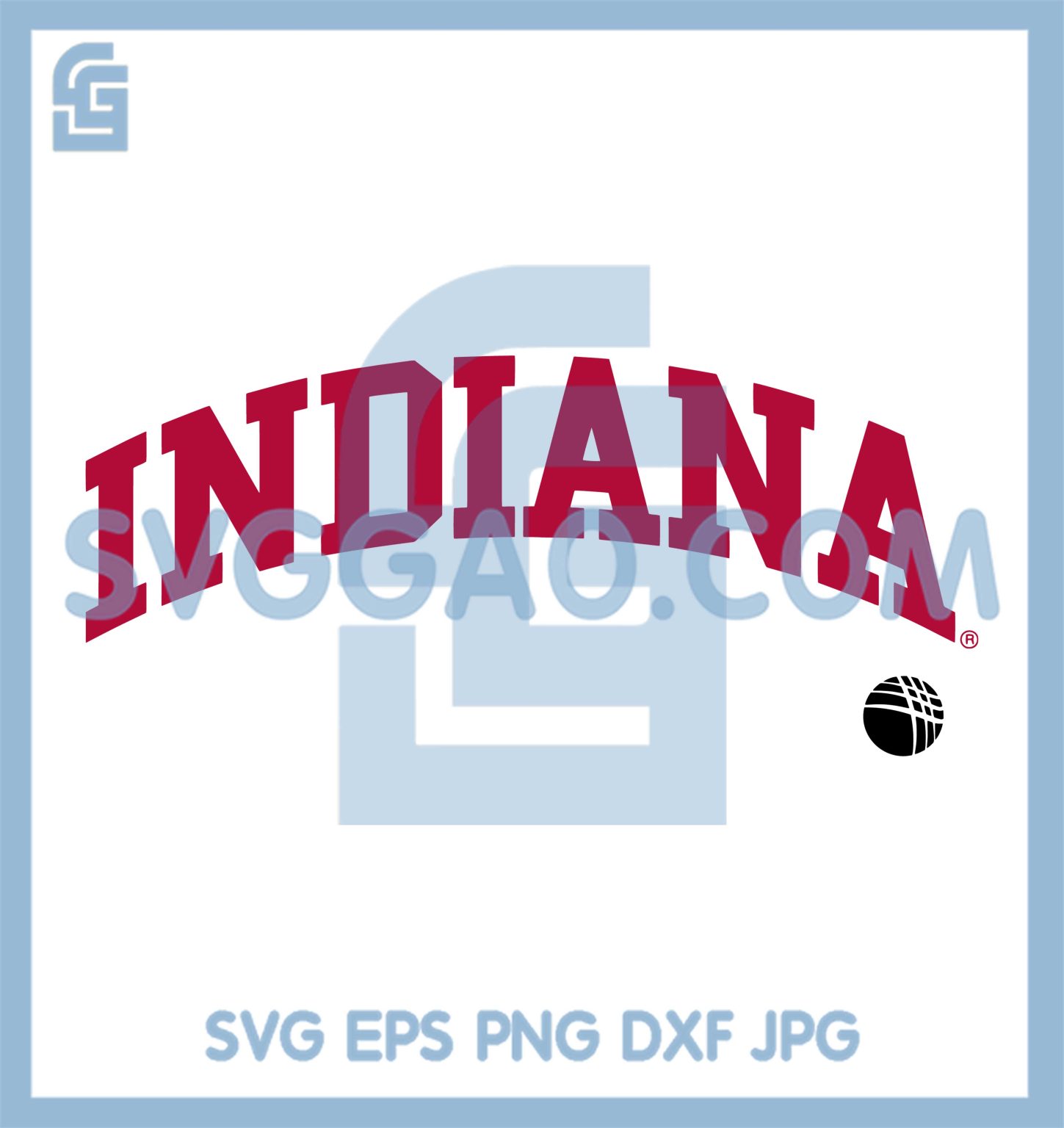 Indiana Hoosiers Logo SVG, Big Ten SVG – SVGGAO