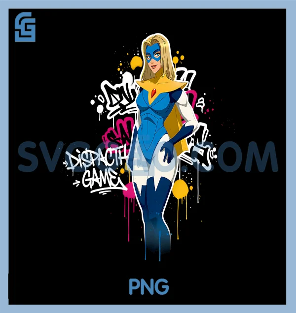 Dispatch Video Game PNG, Blonde Blazers PNG