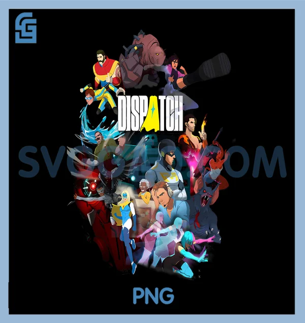Dispatch Logo PNG, Video Game Character PNG – SVGGAO