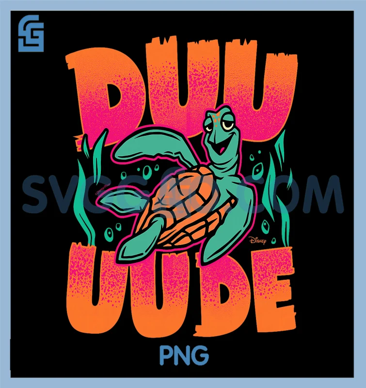Crush The Sea Turtle Dude PNG, Finding Nemo PNG