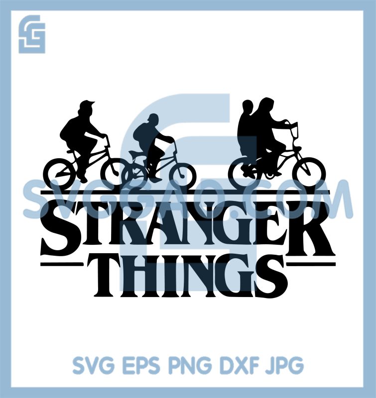 Stranger Things Group SVG, Stranger Things Logo movie SVG – SVGGAO