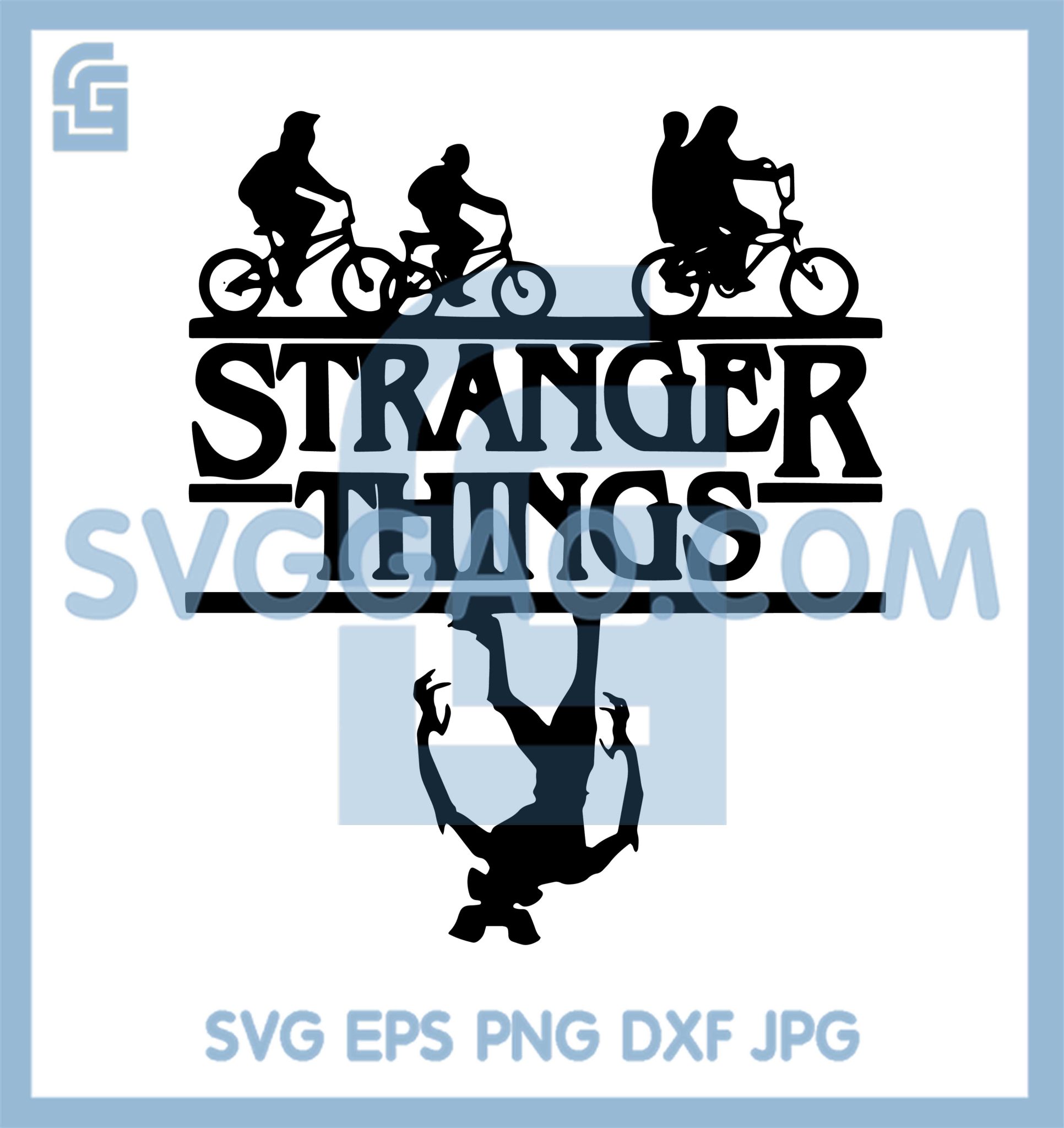 Movie Stranger Things Part 5 Art SVG, Stranger Things SVG File – SVGGAO