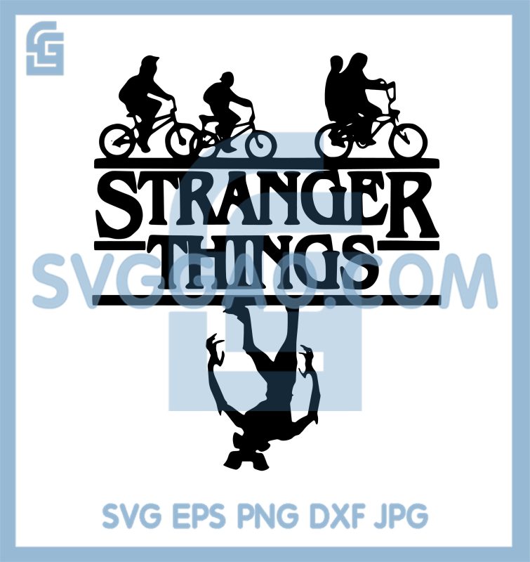 Movie Stranger Things Part 5 Art SVG, Stranger Things SVG File – SVGGAO