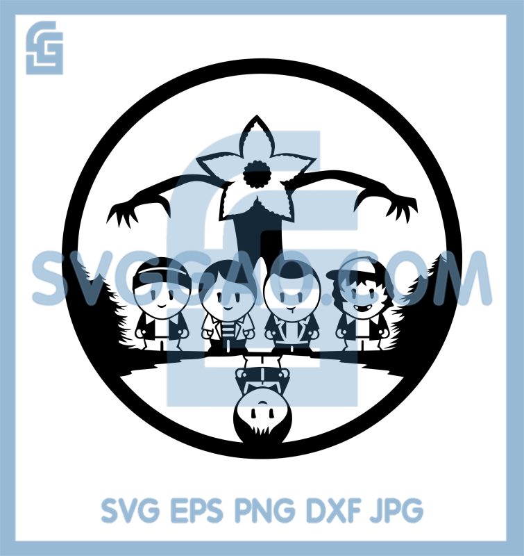 Stranger Things Decal SVG, Demogorgon Cut File SVG – SVGGAO