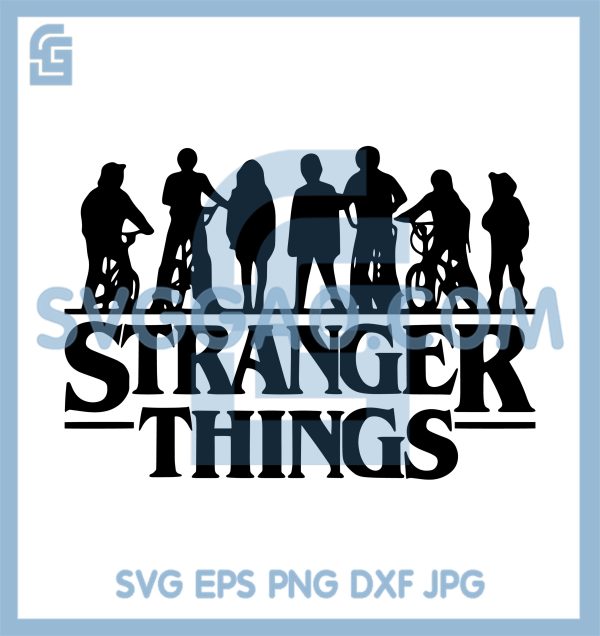Logo Stranger Things Movies SVG, Stranger Things SVG – SVGGAO