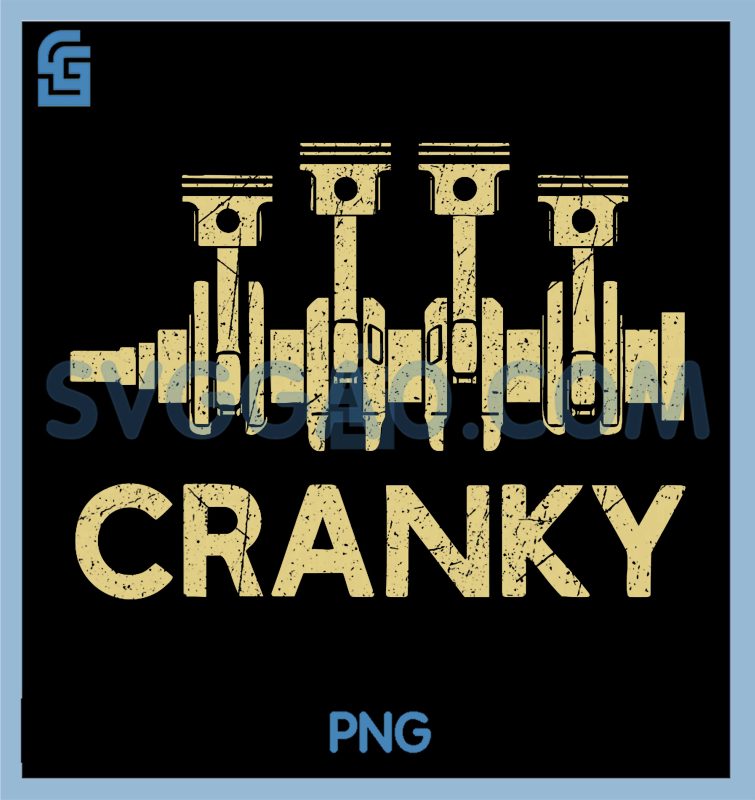 Cranky PNG, Car Engine Crankshaft Humor PNG – SVGGAO
