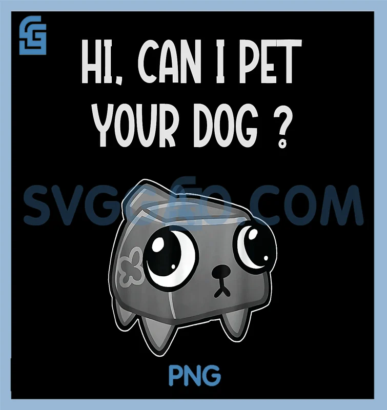Can I Pet Your Dog PNG, Dandy's World Pebble PNG,