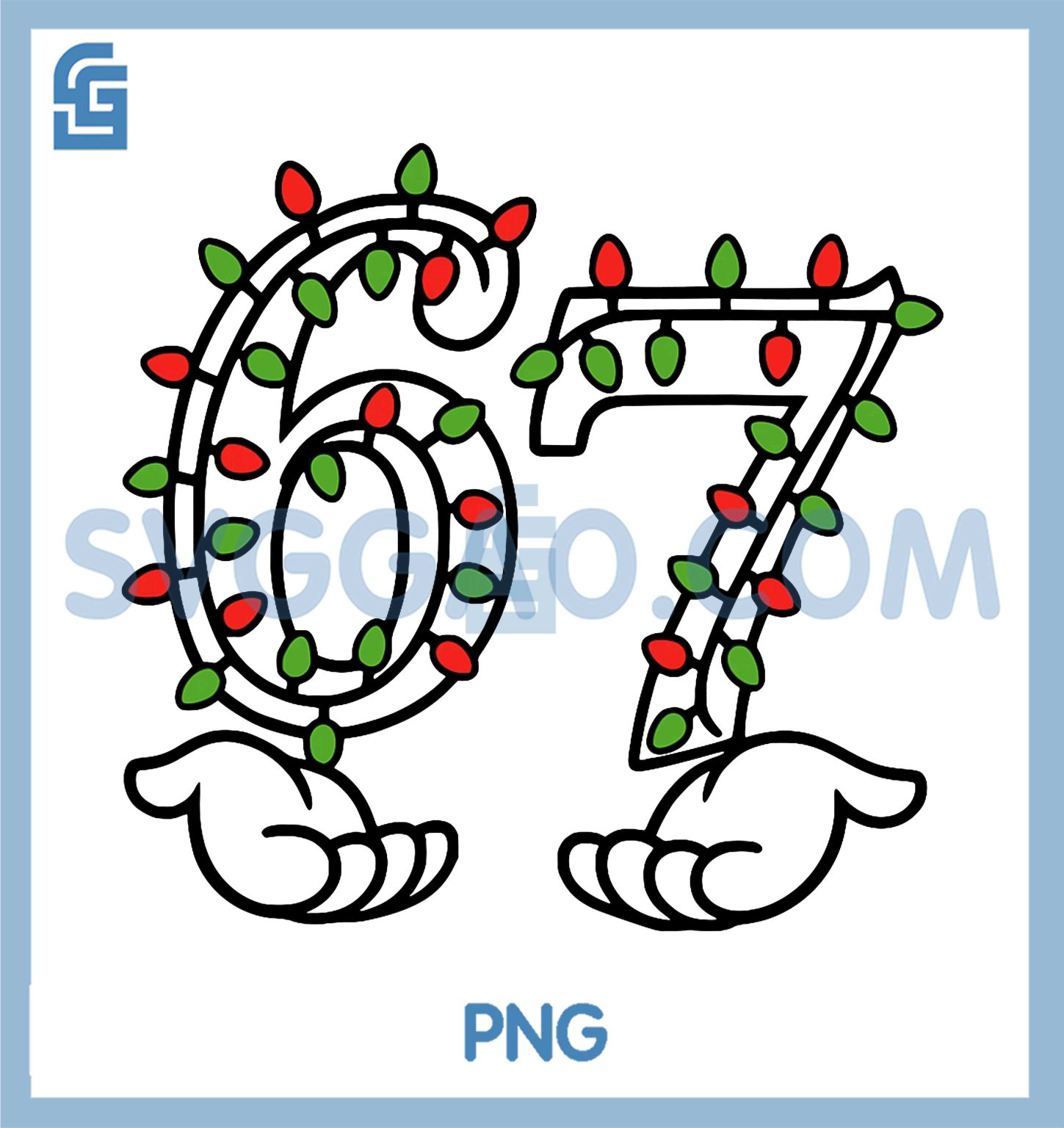 67 Christmas Hand Signals PNG, Santa Claus 6 7 Hand Gesture PNG – SVGGAO